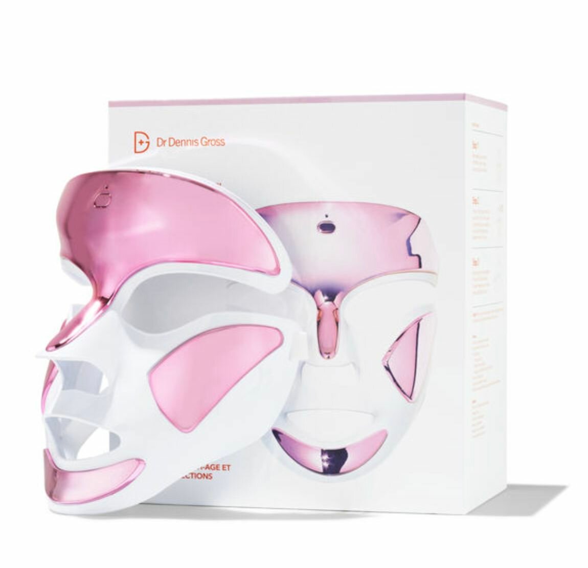 Dr. Dennis Gross Косметологическая маска DRx SpectraLite Faceware Pro, розовая