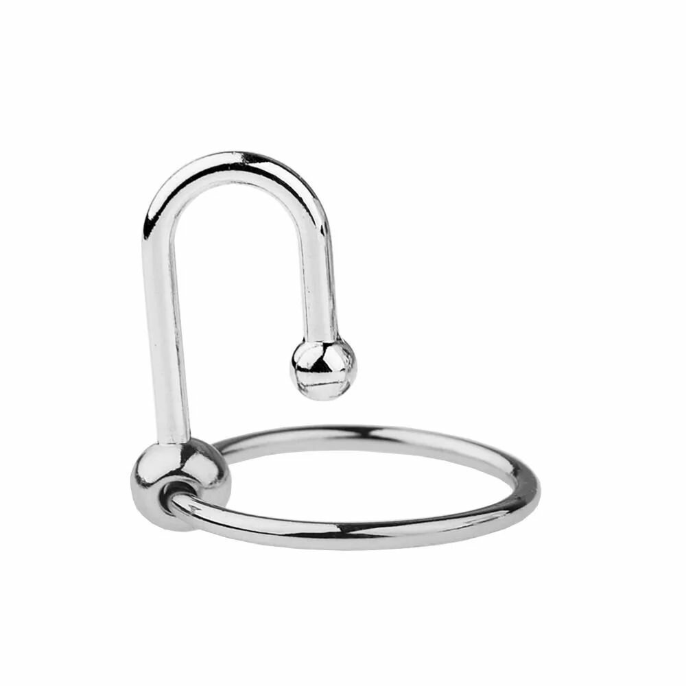 БДСМ Уретральный стимулятор Кольцо мужского пениса 40mm