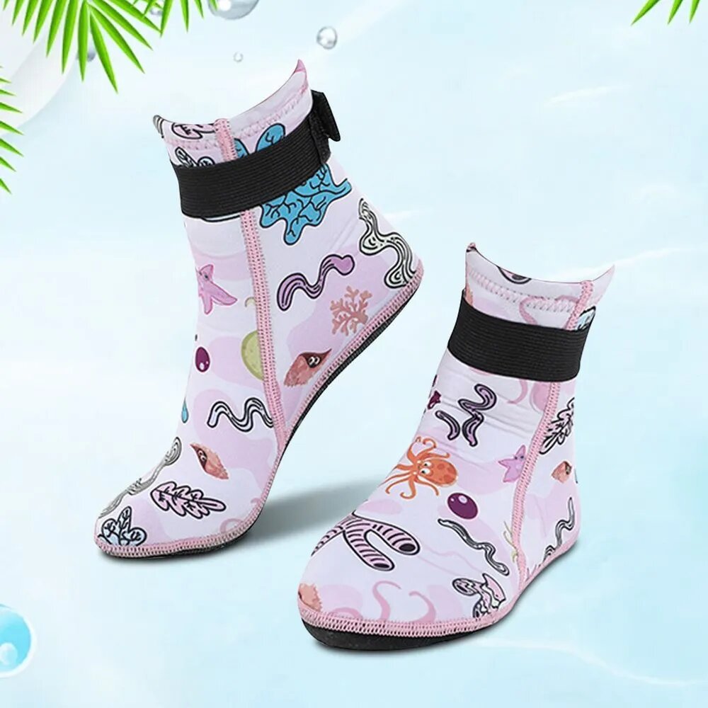 Аксессуары для плавания Детские аквасоки для плавания и пляжа Неопрен, нейлон