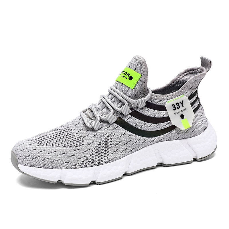 Парные спортивные туфли, мужские и женские, дышащие, Flyknit, летние кроссовки для бега с эффектом попкорна, холодносклеенные, размеры 36-46