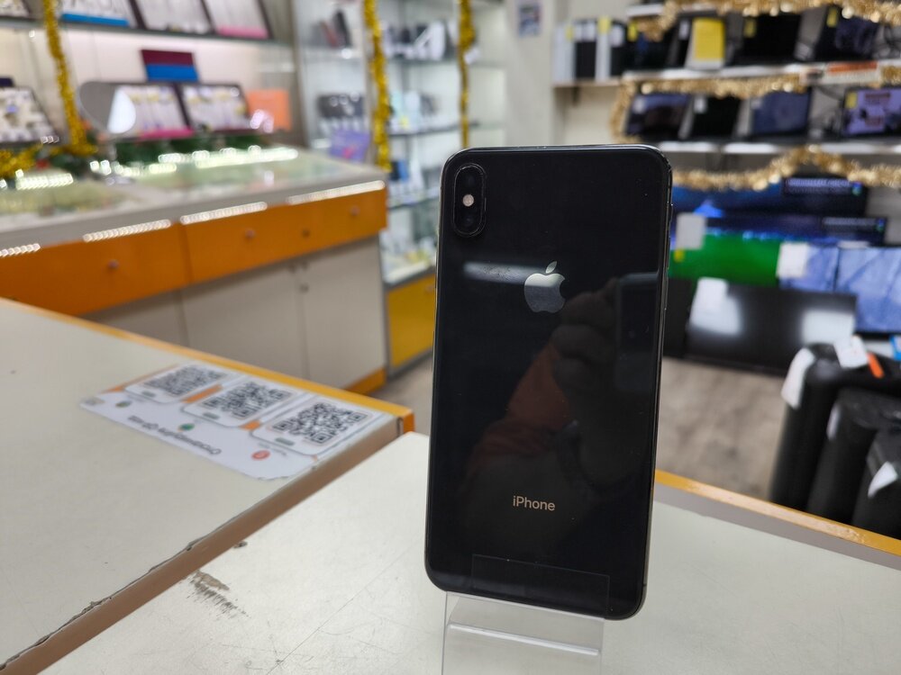 Смартфон Apple iPhone Xs Max, 64gb, Black, RU, nano SIM + eSIM