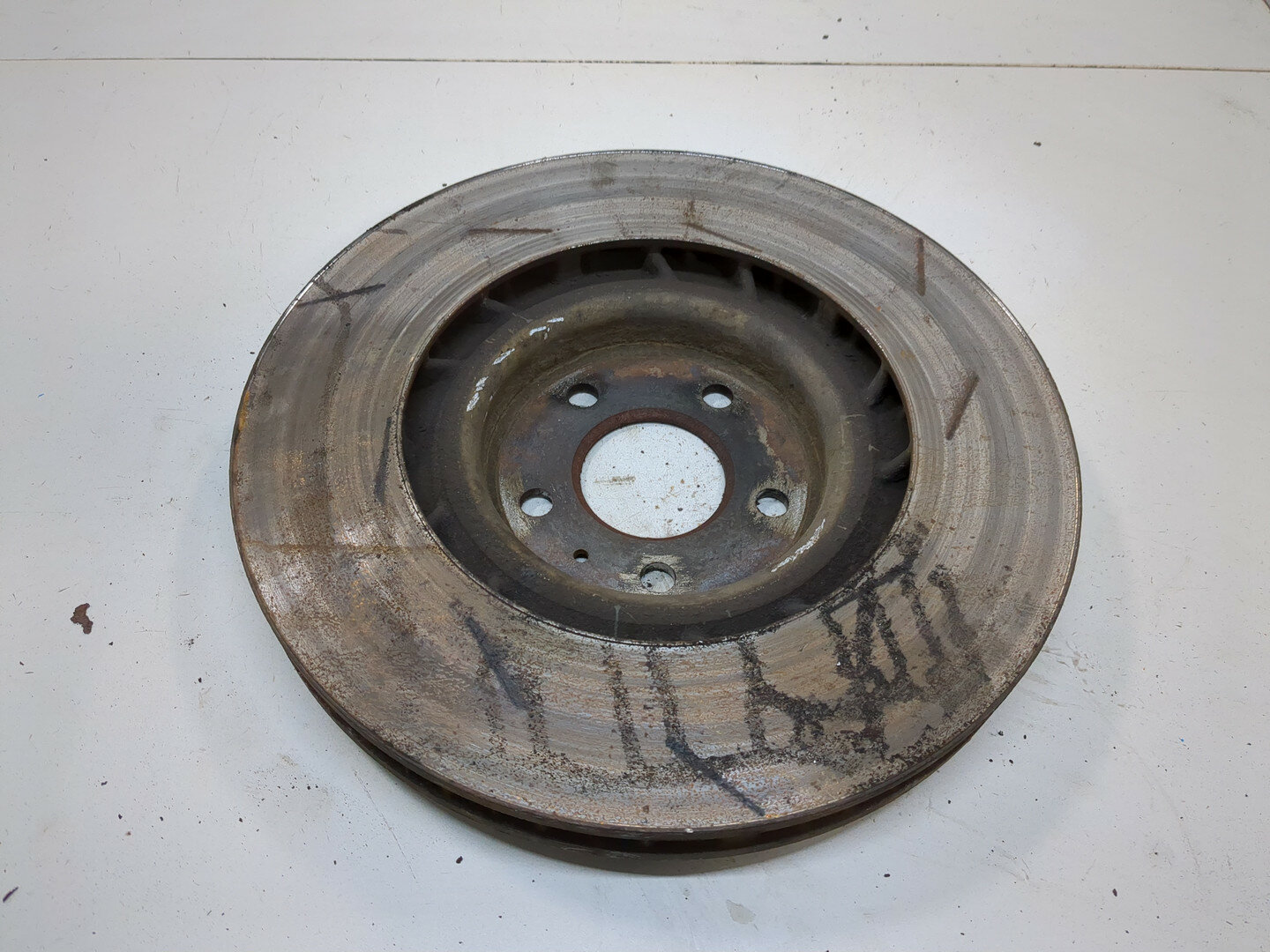 Диск тормозной передний Porsche Macan Б/У