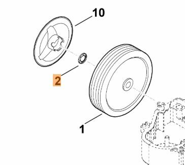 Кольцо зажимное 16 HB445,445R,560,585,685 оригинал