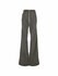 Брюки Rick Owens Drawstring flared trousers, размер 40, grey