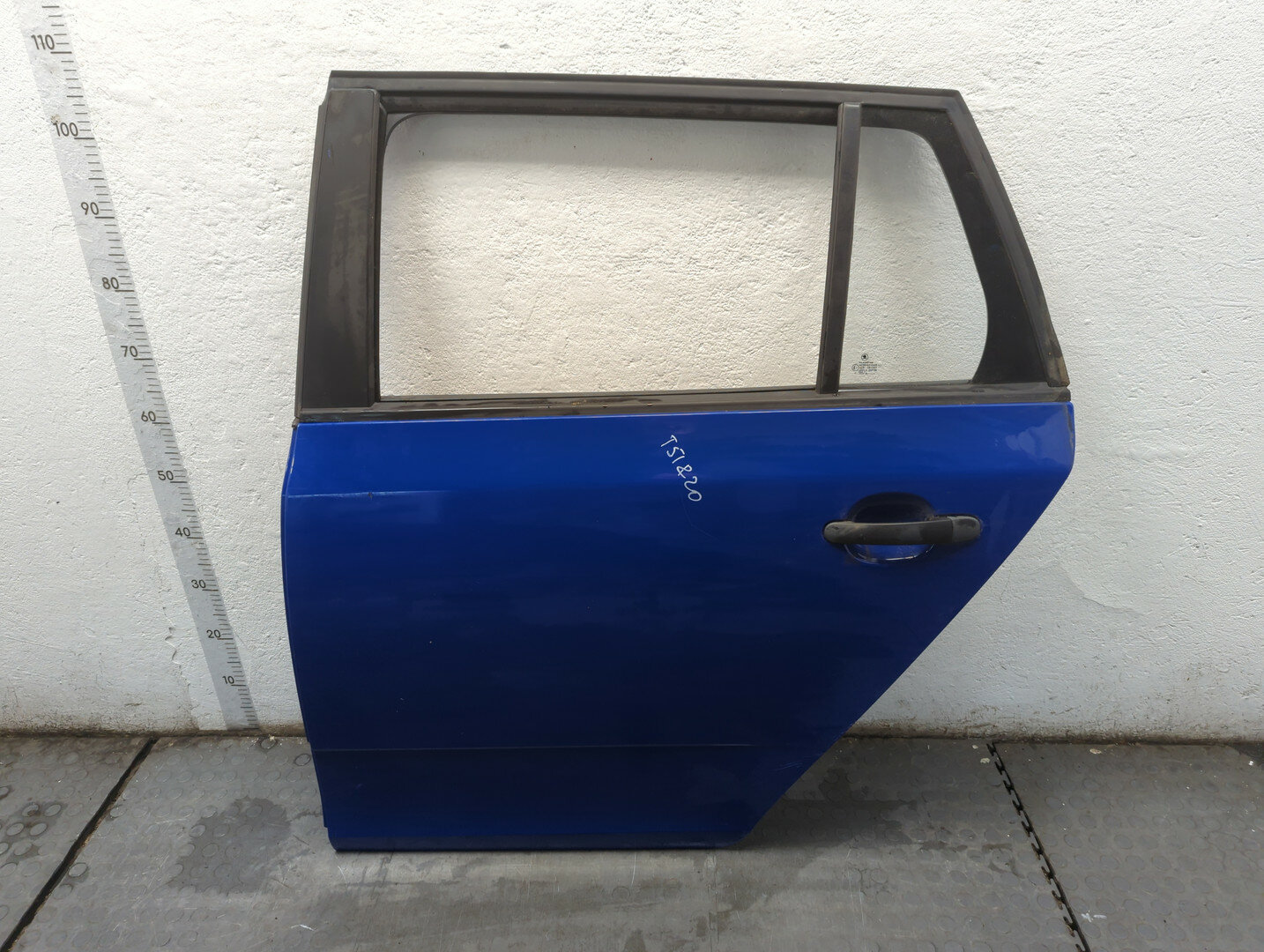 Дверь боковая (легковая) левая задняя Skoda Fabia Б/У