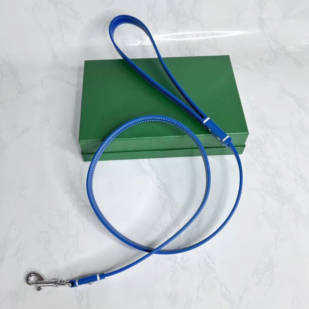 Ошейник для собак из кожи PetCollar, маленький и средний, товары для домашних животных Goyard, ошейник для кошек и французских бульдогов, маленький