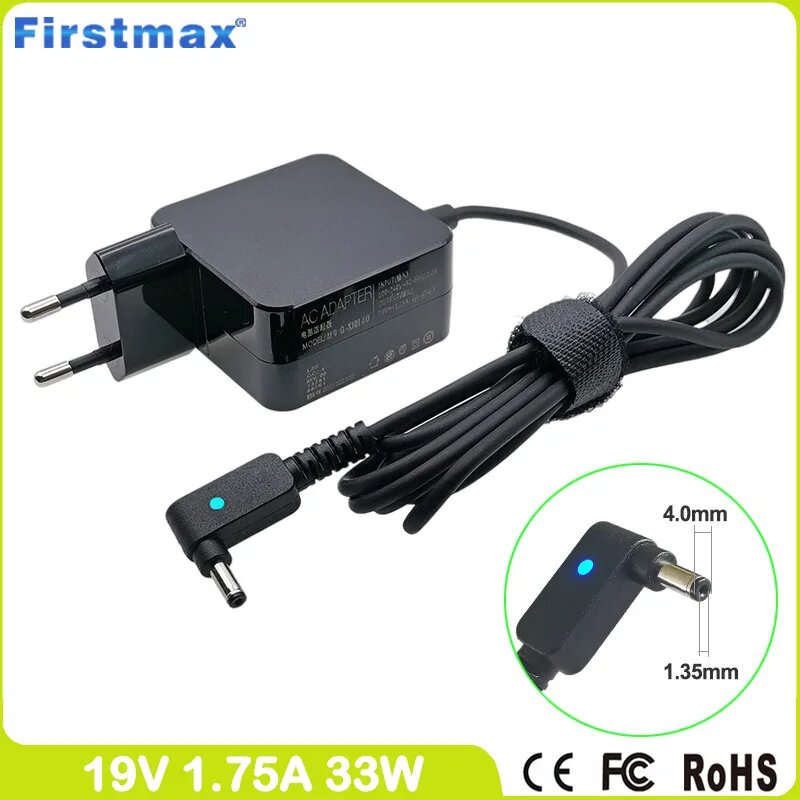 Блок питания Firstmax 33 Вт, 19V 1.75A, Square Shape