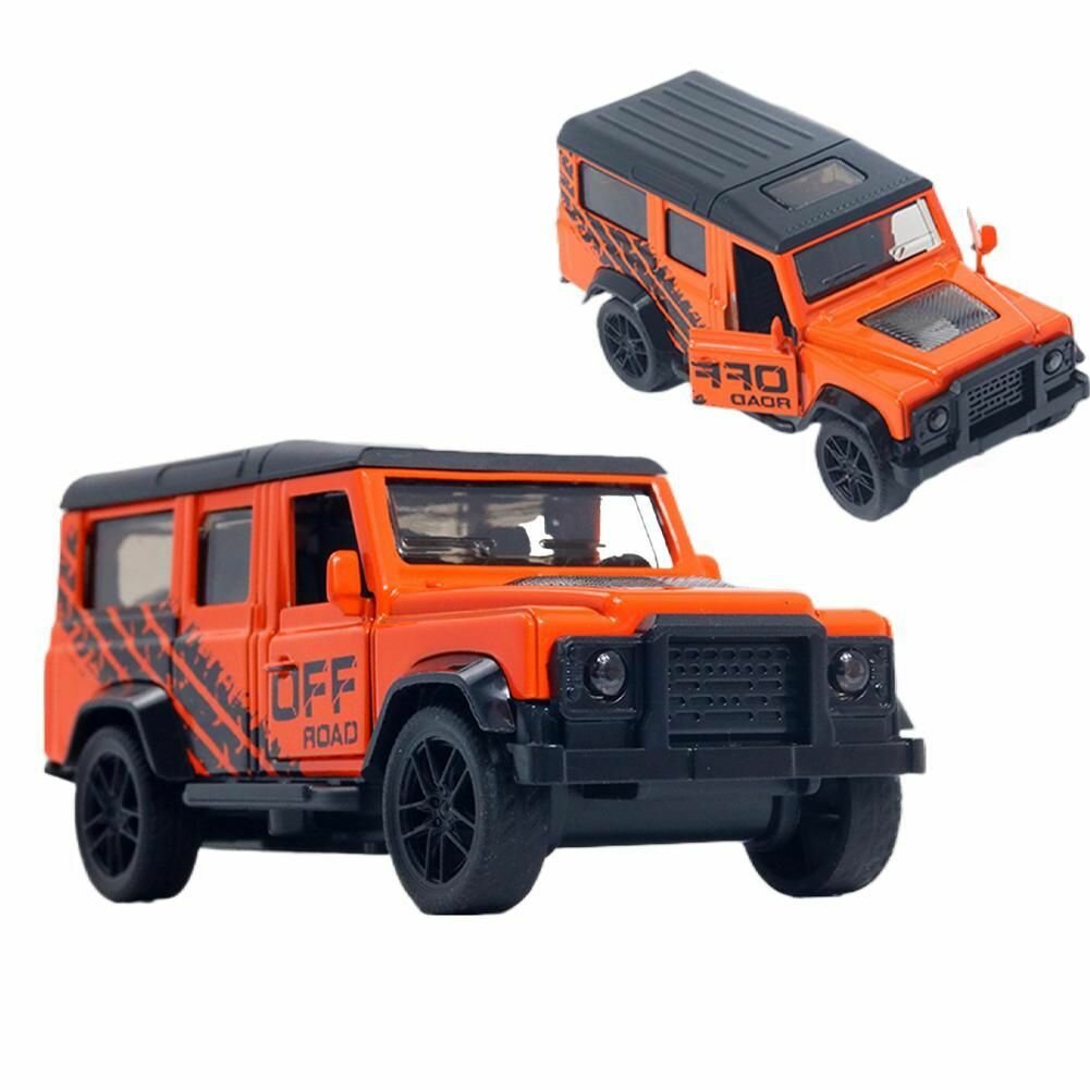 Модель автомобиля Land Cruiser Лэнд Крузер 80 коллекционная металлическая игрушка масштаб 1:24