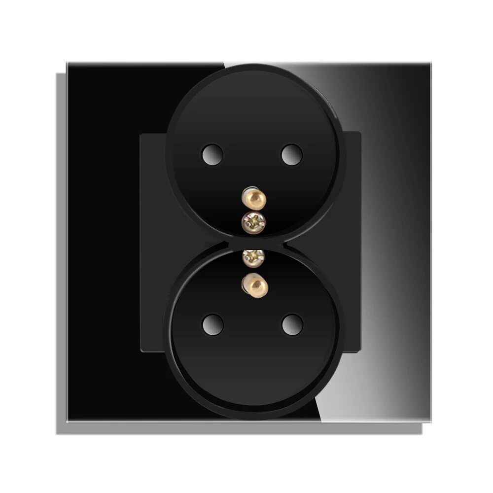 Bingoelec розетка с USB, белый black double FR