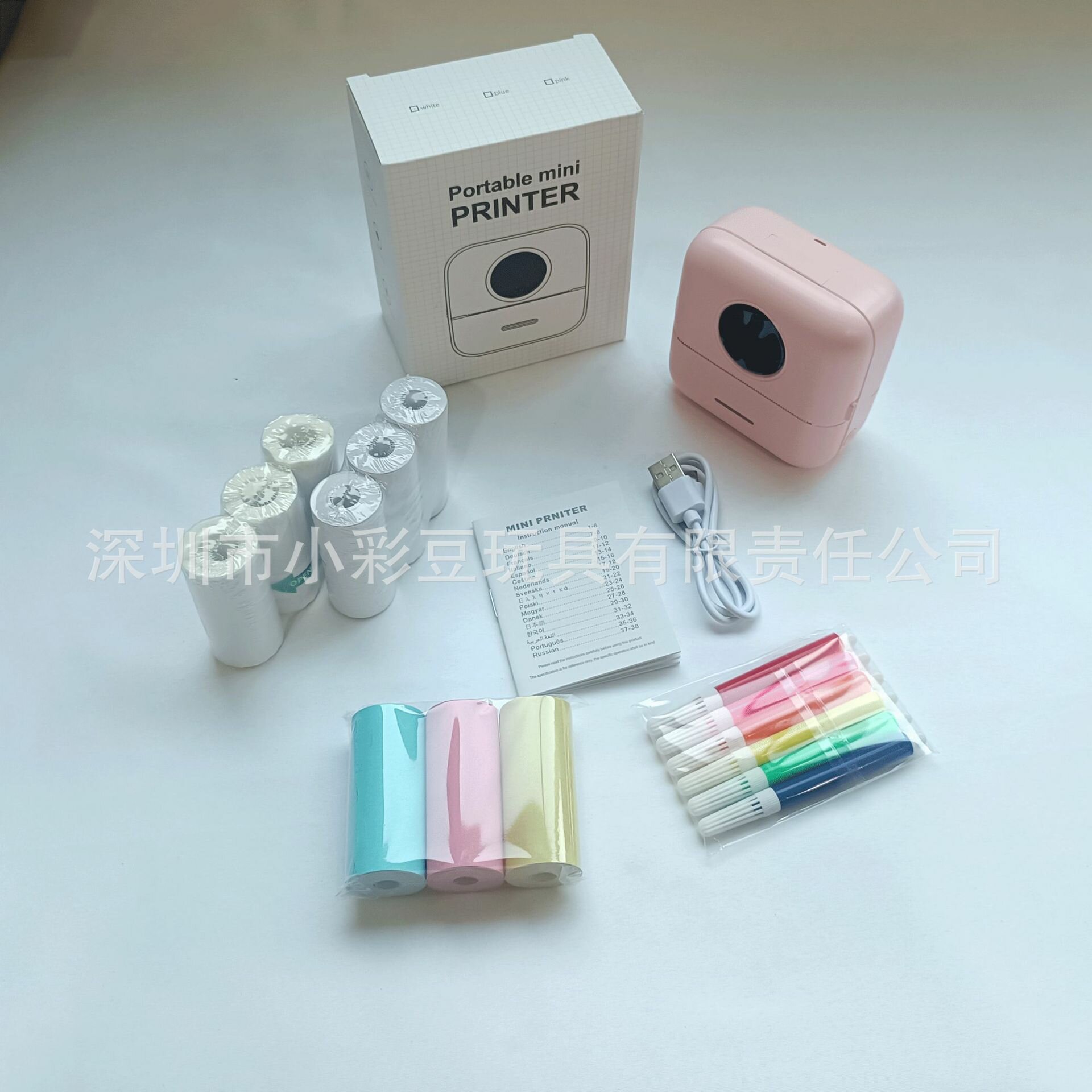 Кросс-бордерный принтер для домашнего использования, специальный для студентов, термопечать фотографий, подключаемый к мобильному телефону