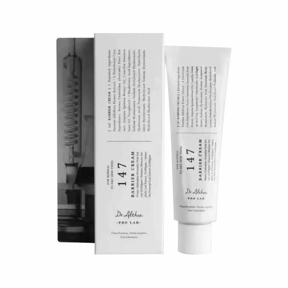 Успокаивающий барьерный крем с церамидами и азуленом Dr. Althea 147 Barrier Cream. 50 ml.