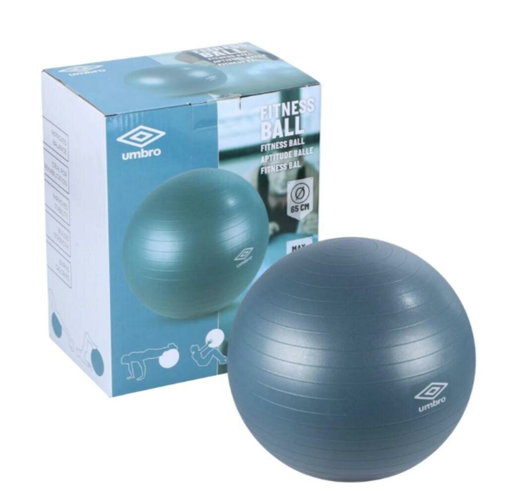 Decathlon Фитнес-мяч 65 см синий Umbro - 65 см