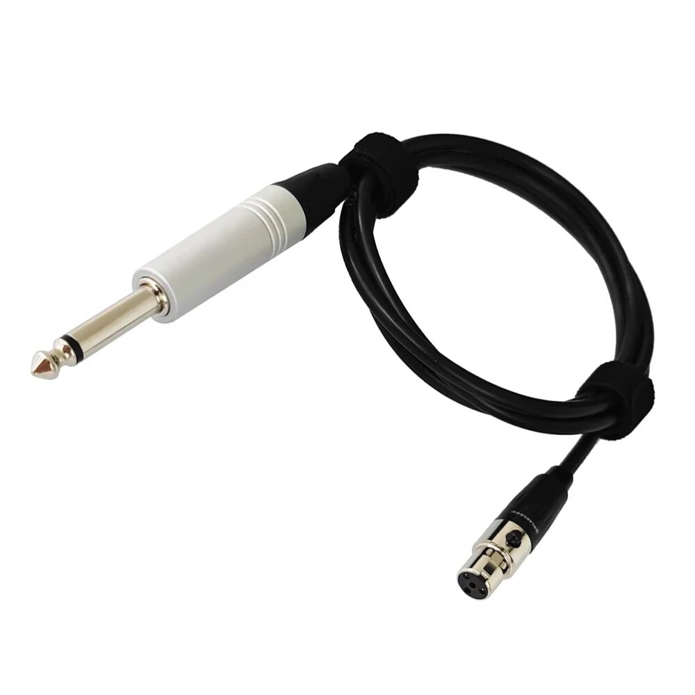 Кабель 4-pin mini XLR - 6,35 мм для Shure, AKG, Sennheiser 4PIN XLR SHURE