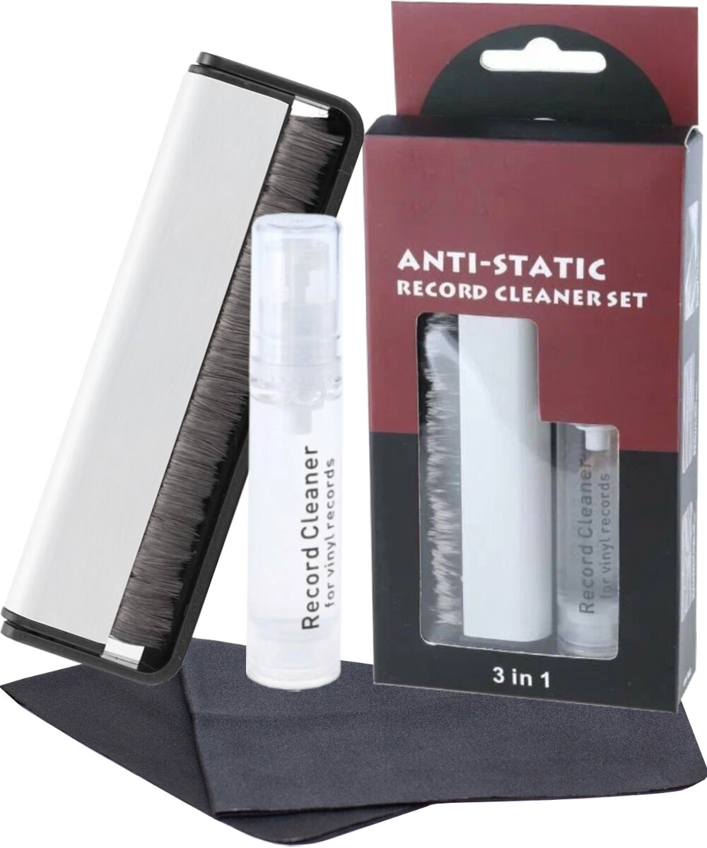 Набор по чистке виниловых пластинок Anti-Static Record Cleaner Set