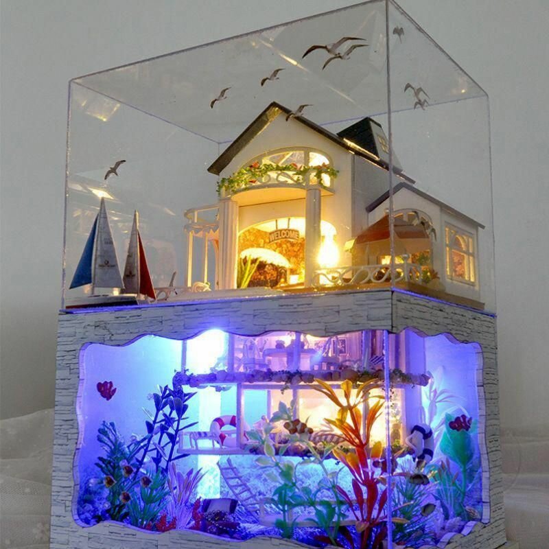 Румбокс Гавайская вилла подарочный интерьерный конструктор (Roombox TC4)