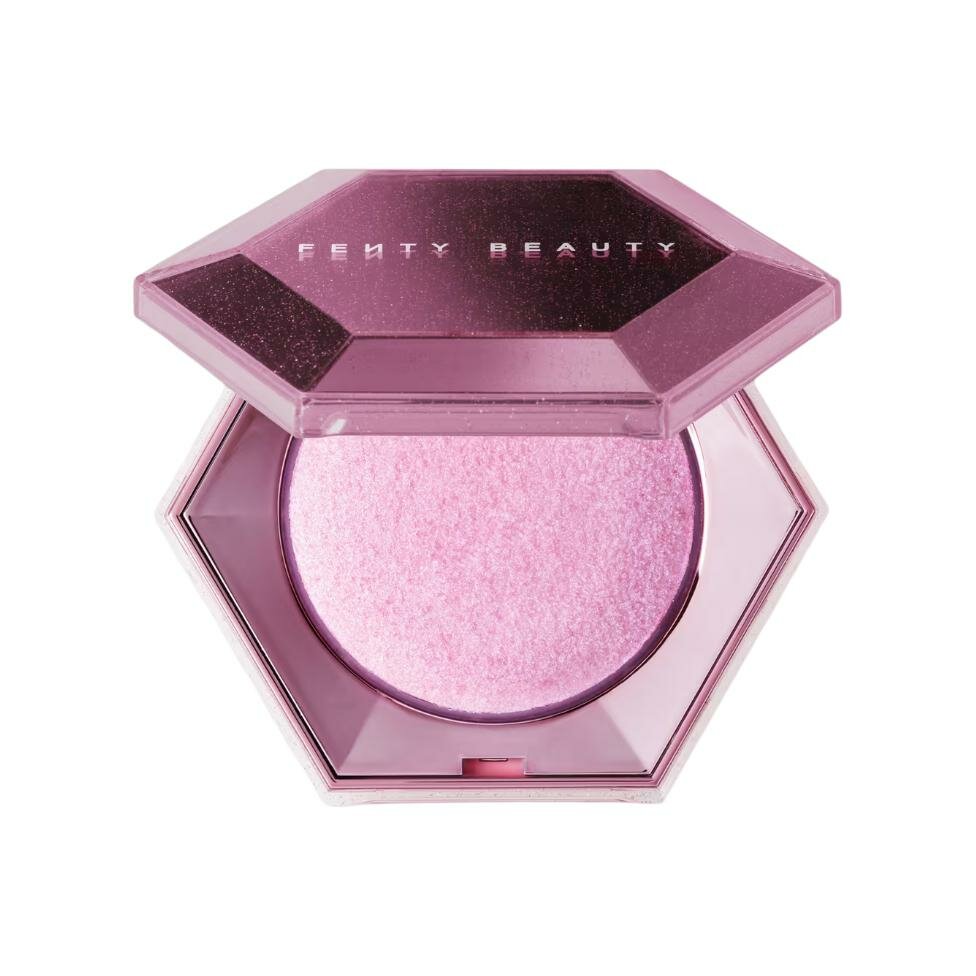 Пудра-хайлайтер женская FENTY BEAUTY 3D Diamond Highlighter Powder, 8 г, white