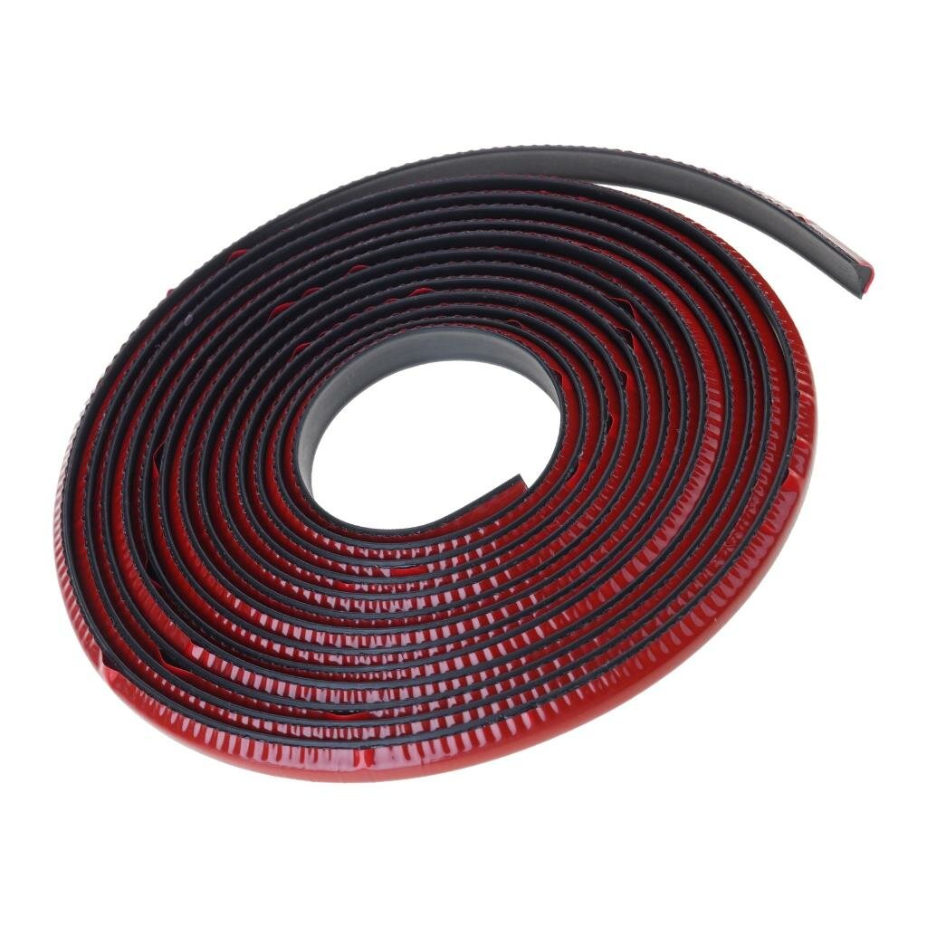 Гибкая плинтусная лента, 5 метров, Черный - Маленький