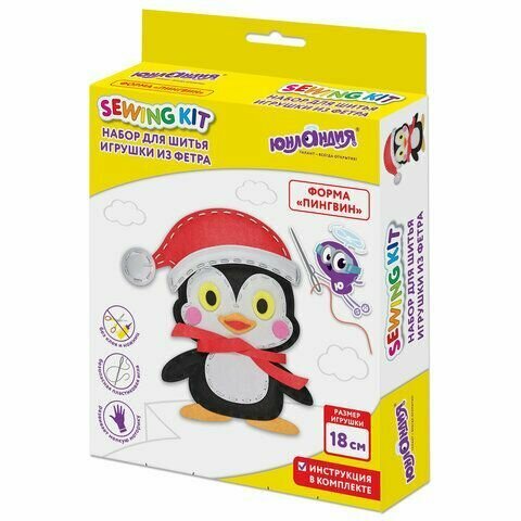 Набор д/шитья игрушки из фетра "Пингвин" 664731