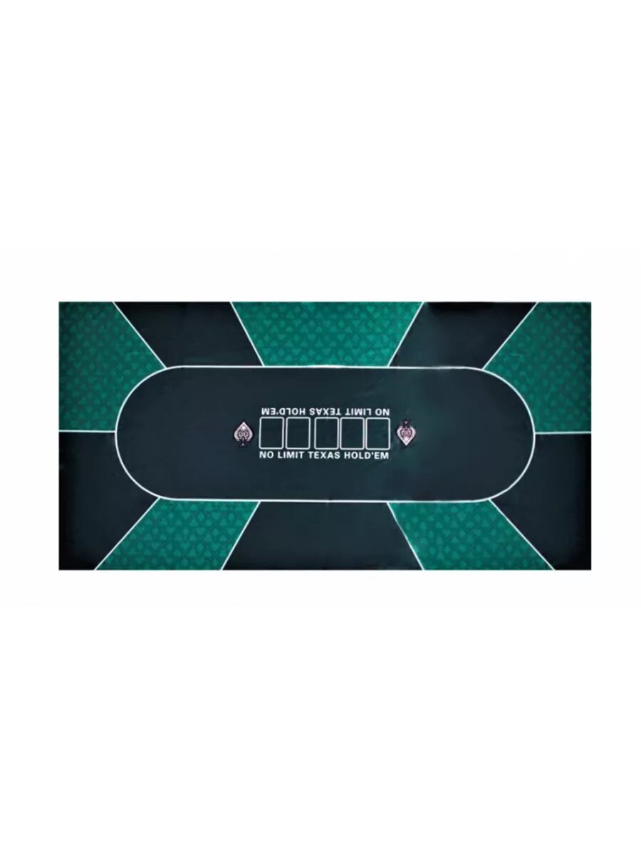 Сукно для покера зеленой (180х90х0,2см) 61683 Partida