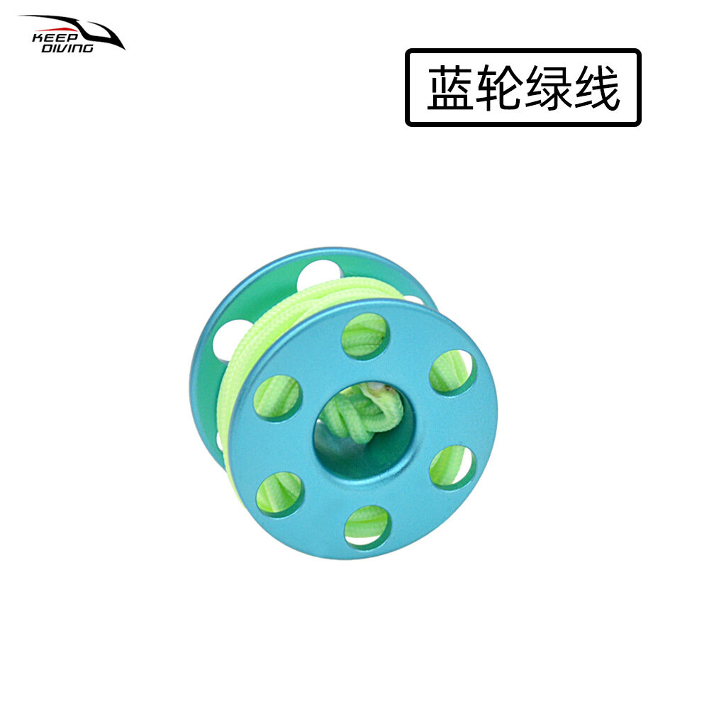 Подвеска для мини-катушки для дайвинга, алюминиевый сплав, светящаяся подвеска для катушки, слон, тянущийся буй, маленький аксессуар, сувенир