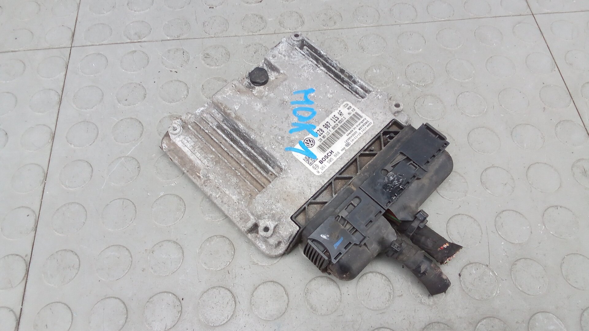 Блок управления двс SKODA OCTAVIA A5, Номер MOK01PF01