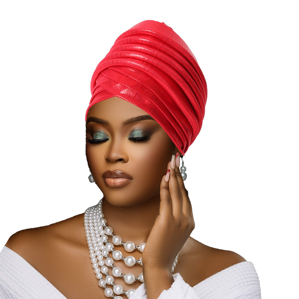 DIY Кепка Новая Лента Бисер Африка Тюрбан Фабрика