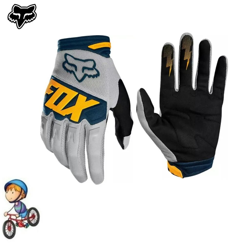 Мотоперчатки FOX XS Желтые для мотокросса и эндуро
