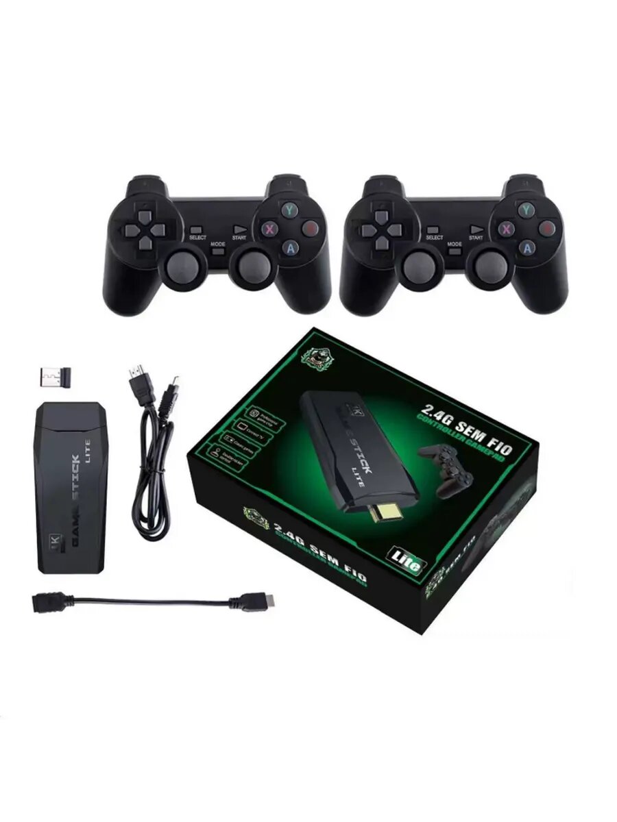 Приставка M8 PS1,128Г,4 игрока, беспроводная,20000 игр, HD