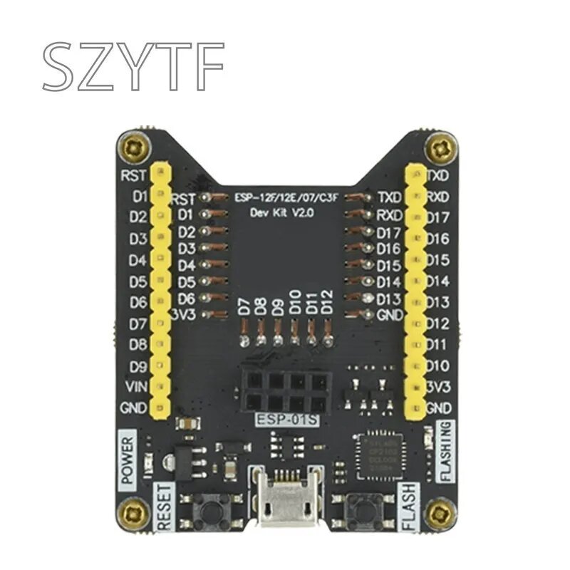 ESP8266 Dev Kit V2.0, Цвет: micro-usb