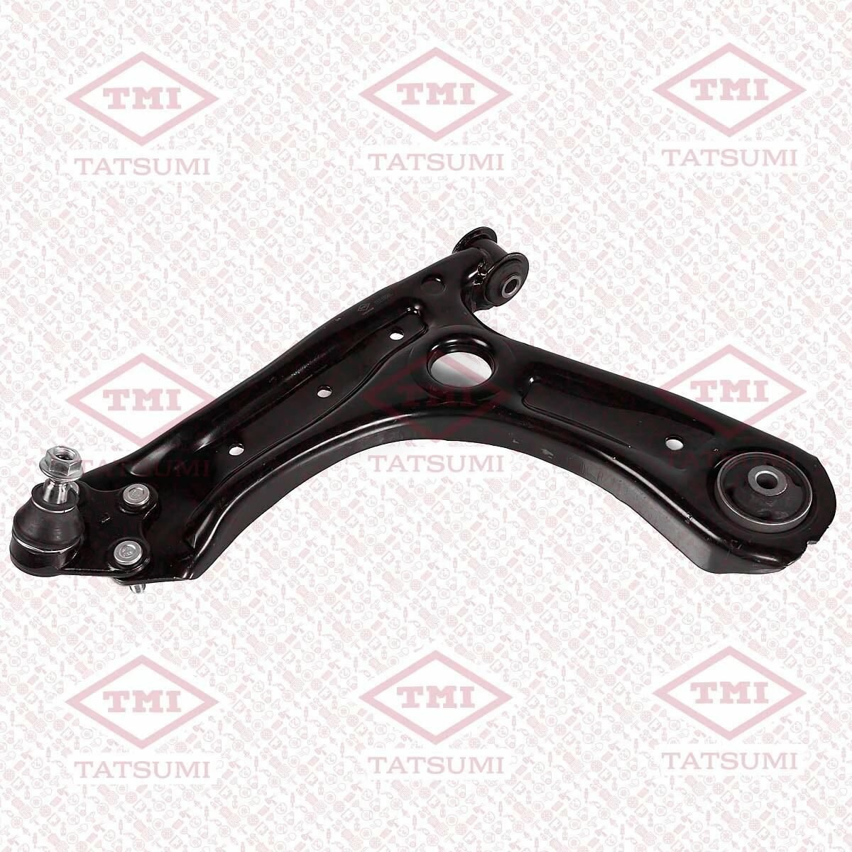 Рычаг подвески TATSUMI передний нижний с шаровой опорой левый, VW Polo 09-, Skoda Rapid 12-, Seat Ibiza, Toledo 08- (TEE1850L)