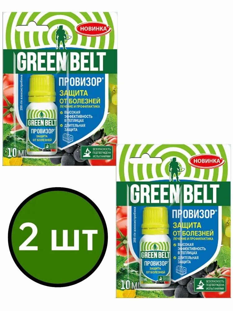 Пестицид Провизор 10 мл (250 г/л азоксистробина) средство от болезней растений