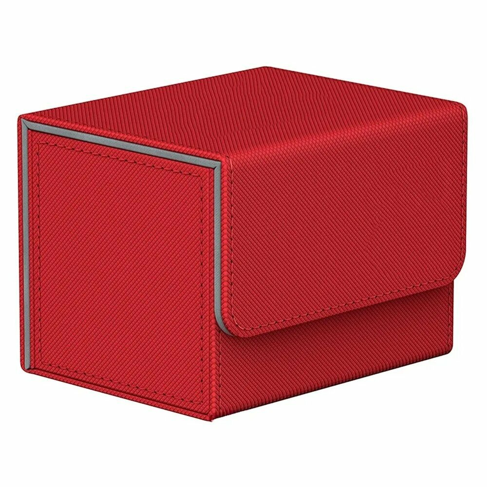 100 + Торговые Карты Deck Box Game Card Case Protector Красный