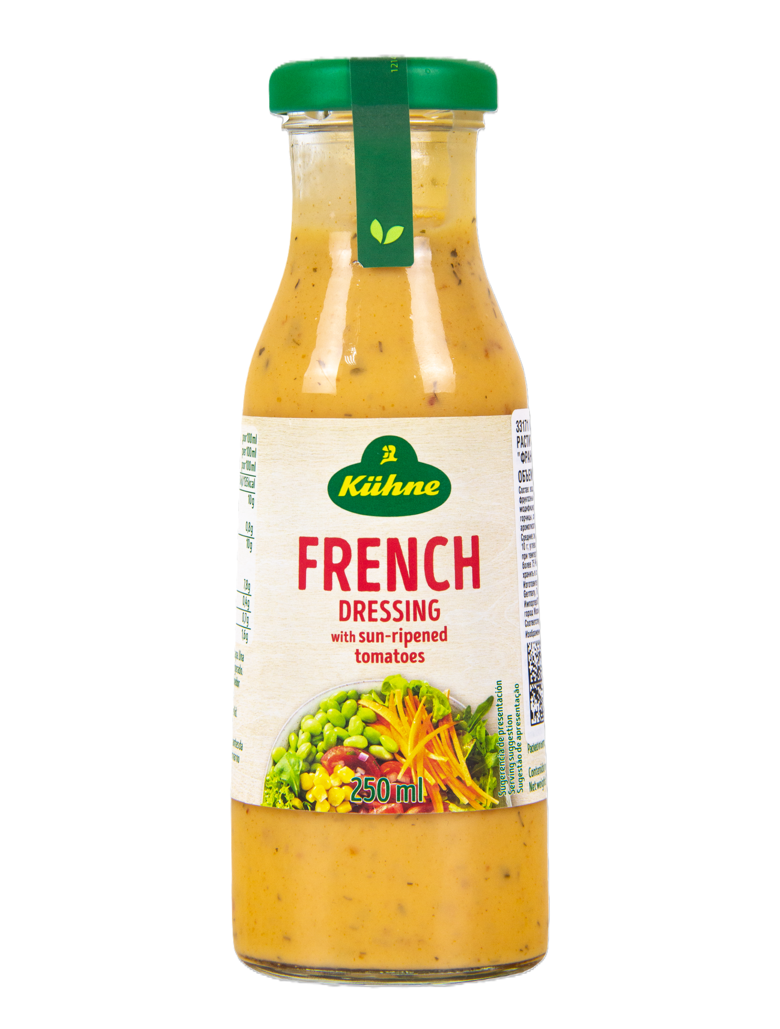 Соус салатный Kuhne French Французский с томатами и пряностями, 250 мл
