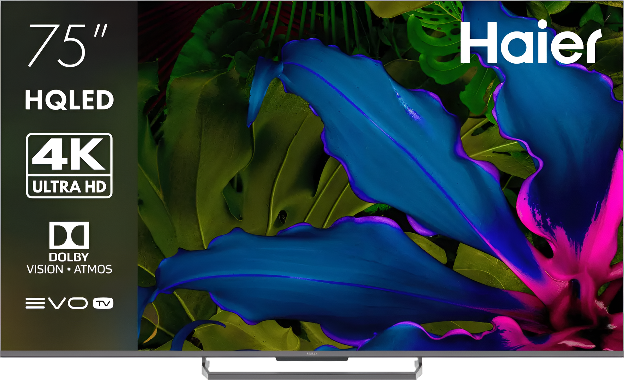 Телевизор Haier 75 Smart TV S6, диагональ 75", разрешение 4K, Android TV