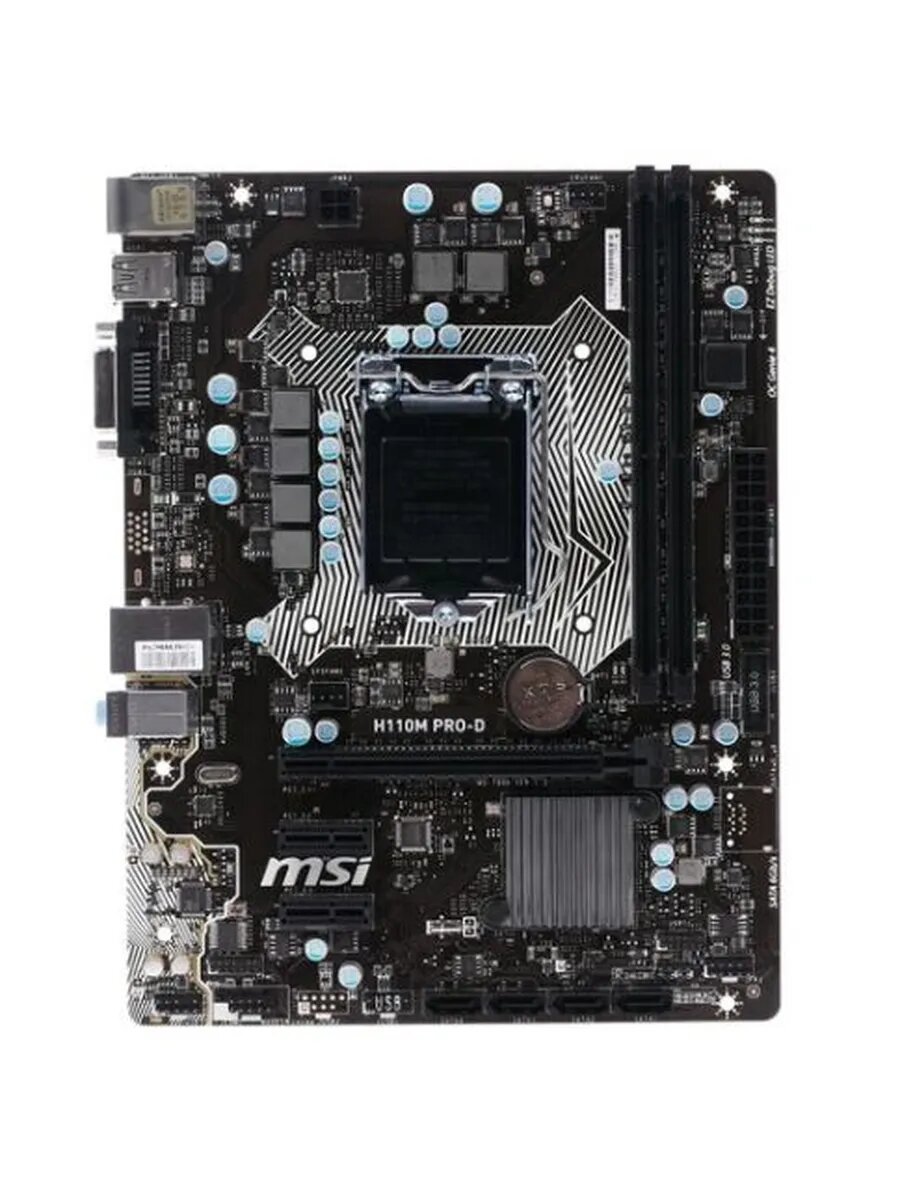 Материнская плата H110M PRO-D - LGA 1151, DDR4
