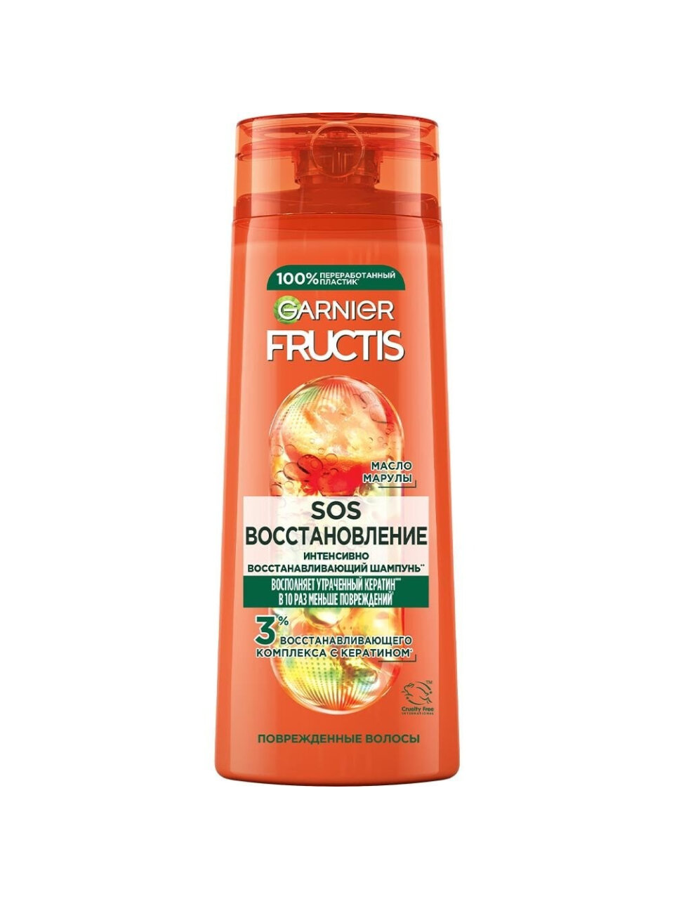 Шампунь Fructis, SOS Восстановление, для всех типов волос, 250 мл