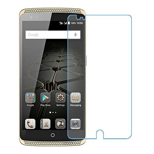 Скрин Мобайл защитный экран для ZTE Axon Elite из нано стекло 9H