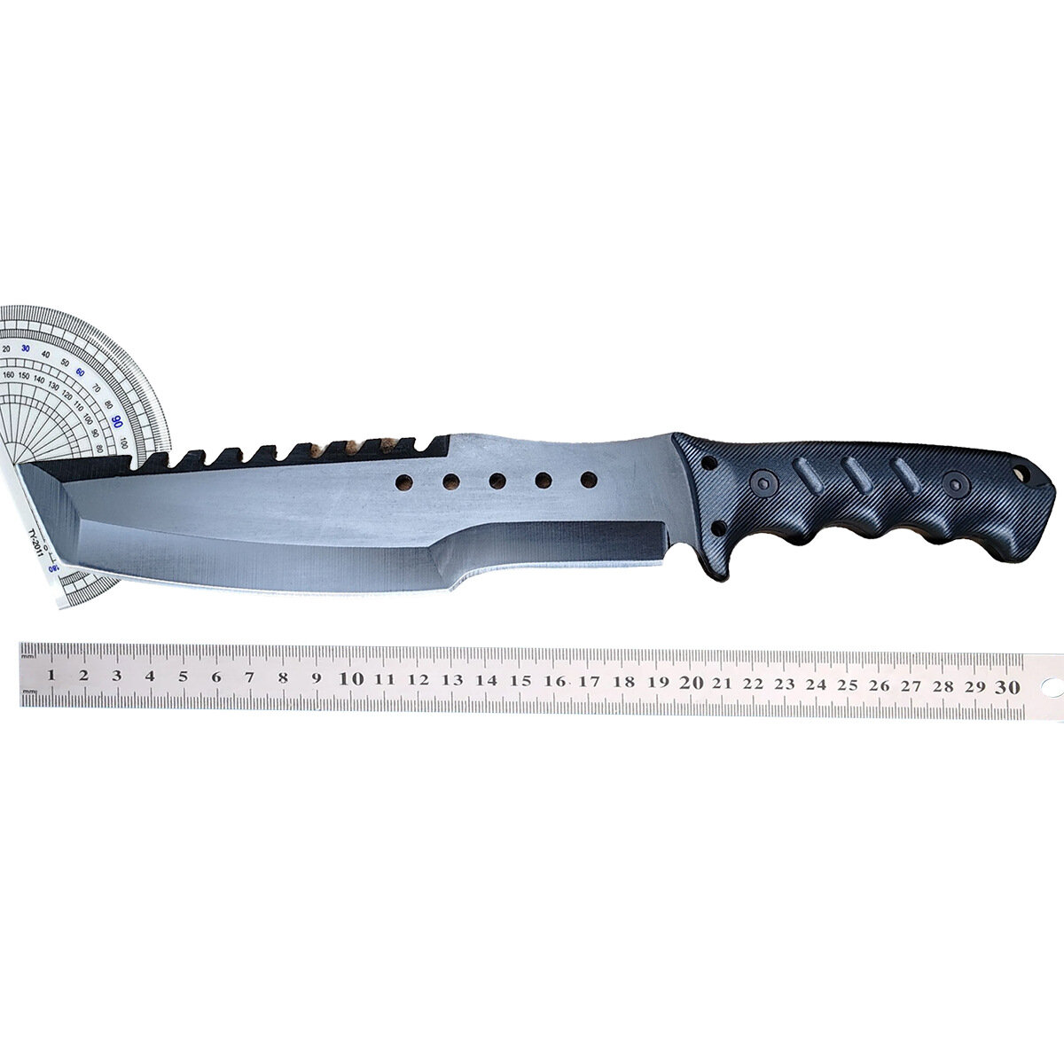 2026 Нож для резки дерева на открытом воздухе с интегрированным драконьим костяным прямым ножом, высокая твердость, нож для выживания на открытом воздухе, нож для походов и очистки троп