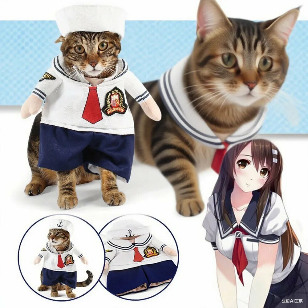 Смешные костюмы для животных, костюмы для кошек и собак