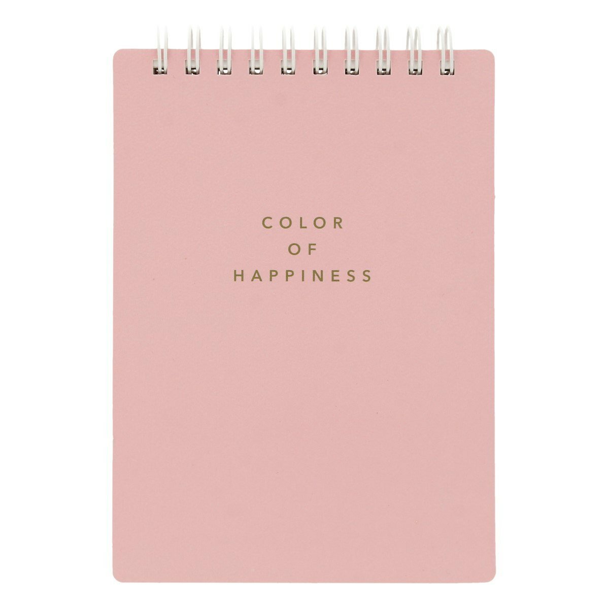 Блокнот А6 100л кл. "Block", розовый, карт. обл, спираль, микротекстурирование, ламинация