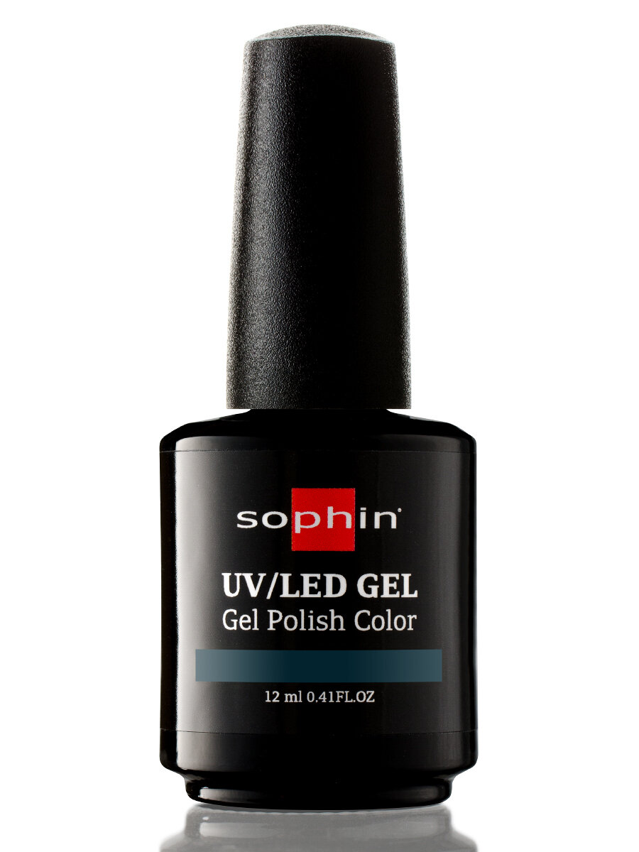 Sophin Цветной UV/LED гель-лак Dark Emerald тон 0736, 12 мл