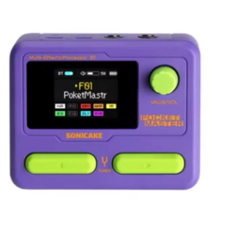 SONICAKE PocketMaster Purple - многоэффектный процессор для гитары