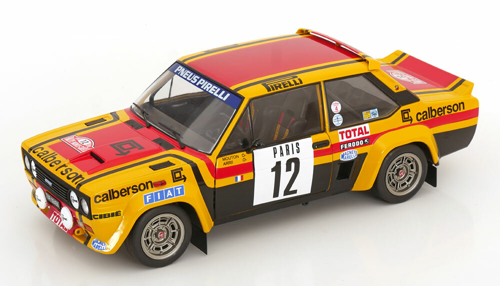 Модель коллекционная SOLIDO Fiat 131 abarth no 12 rally monte carlo 1980