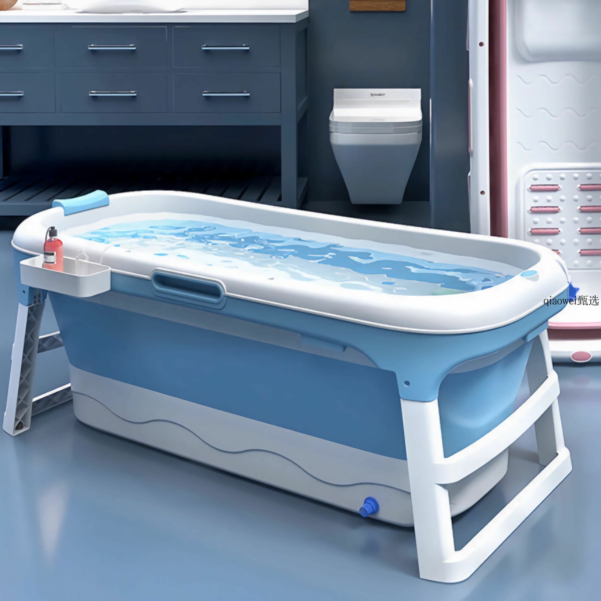 Ванна складная для взрослых, SPA-комплекс для дома и дачи,130cm