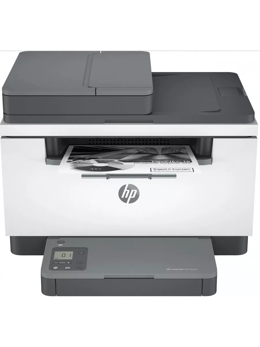 МФУ HP LaserJet M236sdn A4 Duplex (9YG08A) белый/серый, сканера/копира, 600x600 dpi