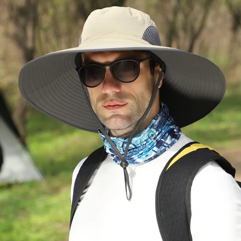 Мужская летняя хлопковая кепка Big Head Зеленый, khaki