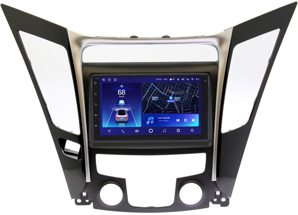 Штатная магнитола Hyundai Sonata VI (YF) 2009-2014 Teyes CC2 PLUS 4/64 7" RP-HDSNE-104 Android 10 (4G-SIM, DSP)