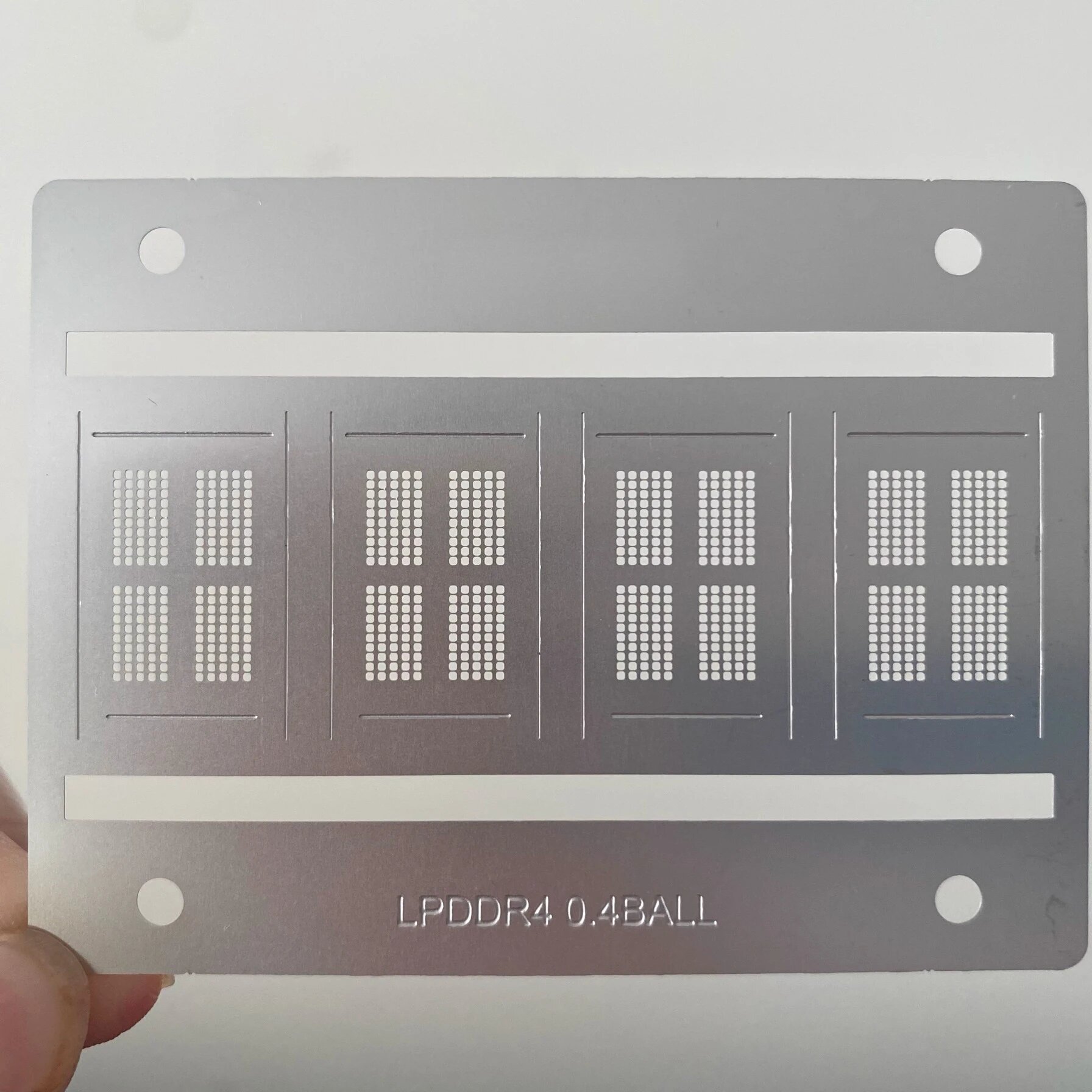 Трафарет LPDDR4 0.4BALL, стальной