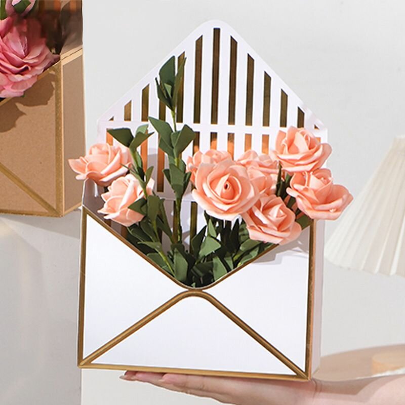 Конверты цветочные коробки, подарочные кассеты