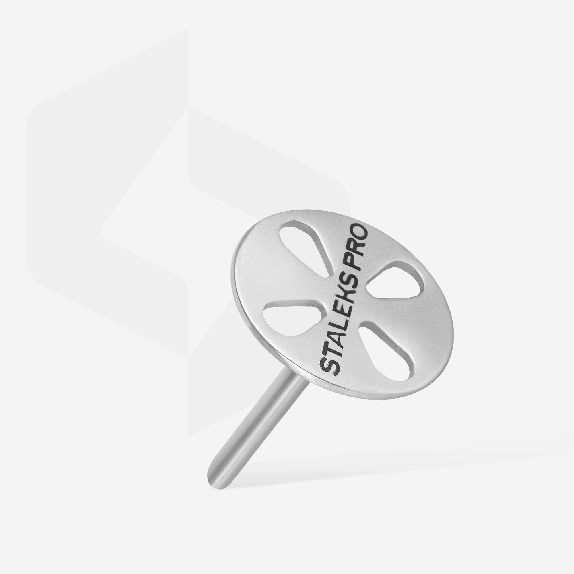 Диск педикюрный Staleks Pro PODODISC EXPERT L, в комплекте со сменным файлом, 180 грит, 5 шт (25 мм) — фото 1